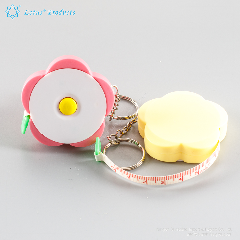 Customized Plastic Flower Shaped Measuring Tape For Promotion – Ningbo ...